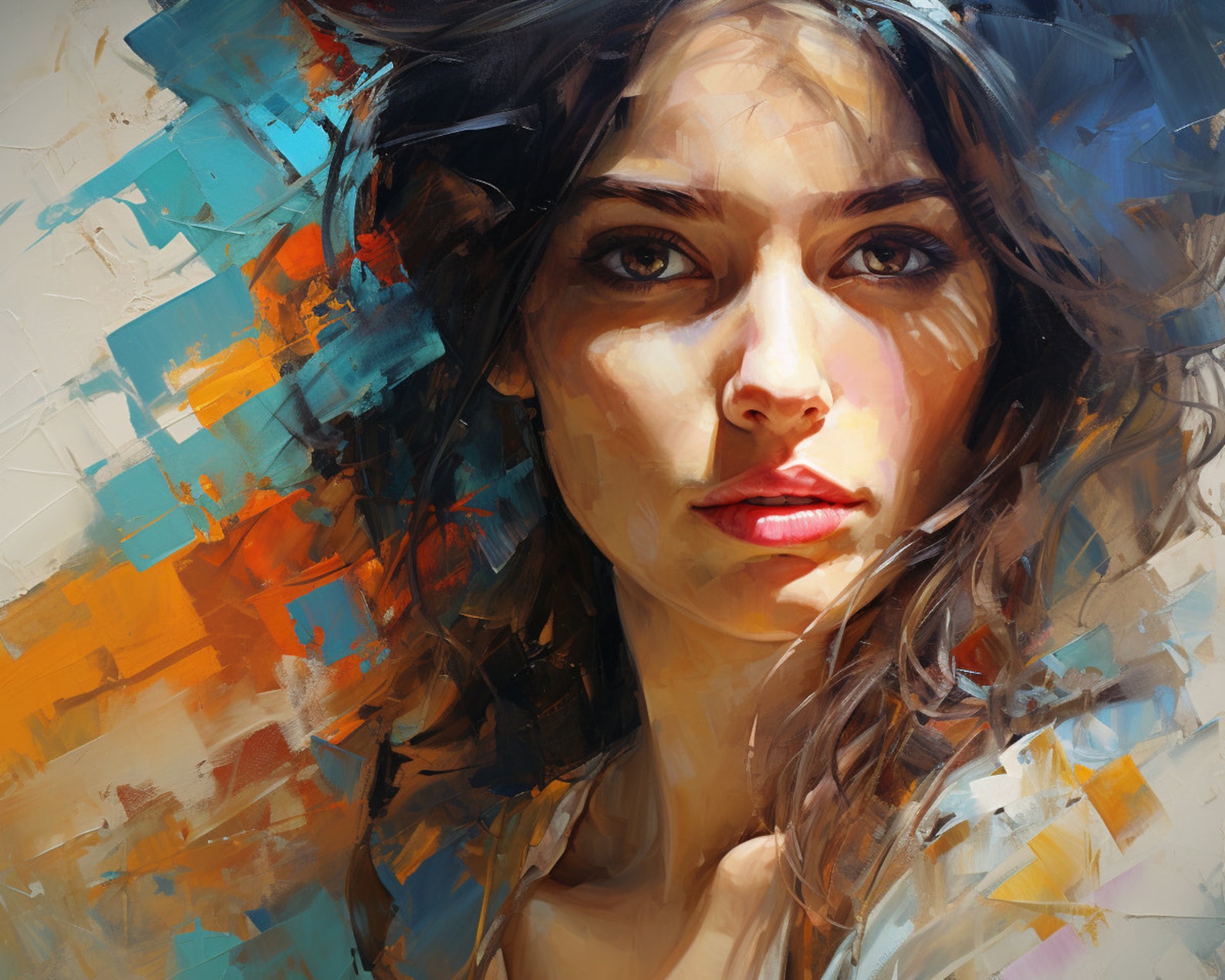 Сustom Oil Painting Portrait From Photo, Portrait From Photo ...