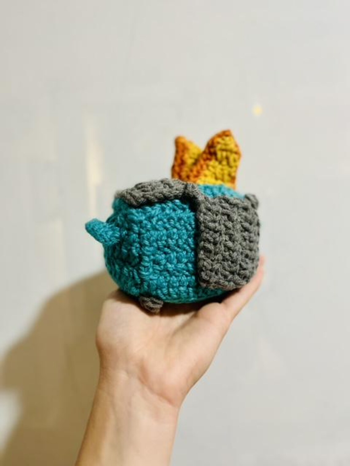 Dumpster Fire Crochet Pattern / Emotional Support Dumpster Fire / PDF ...