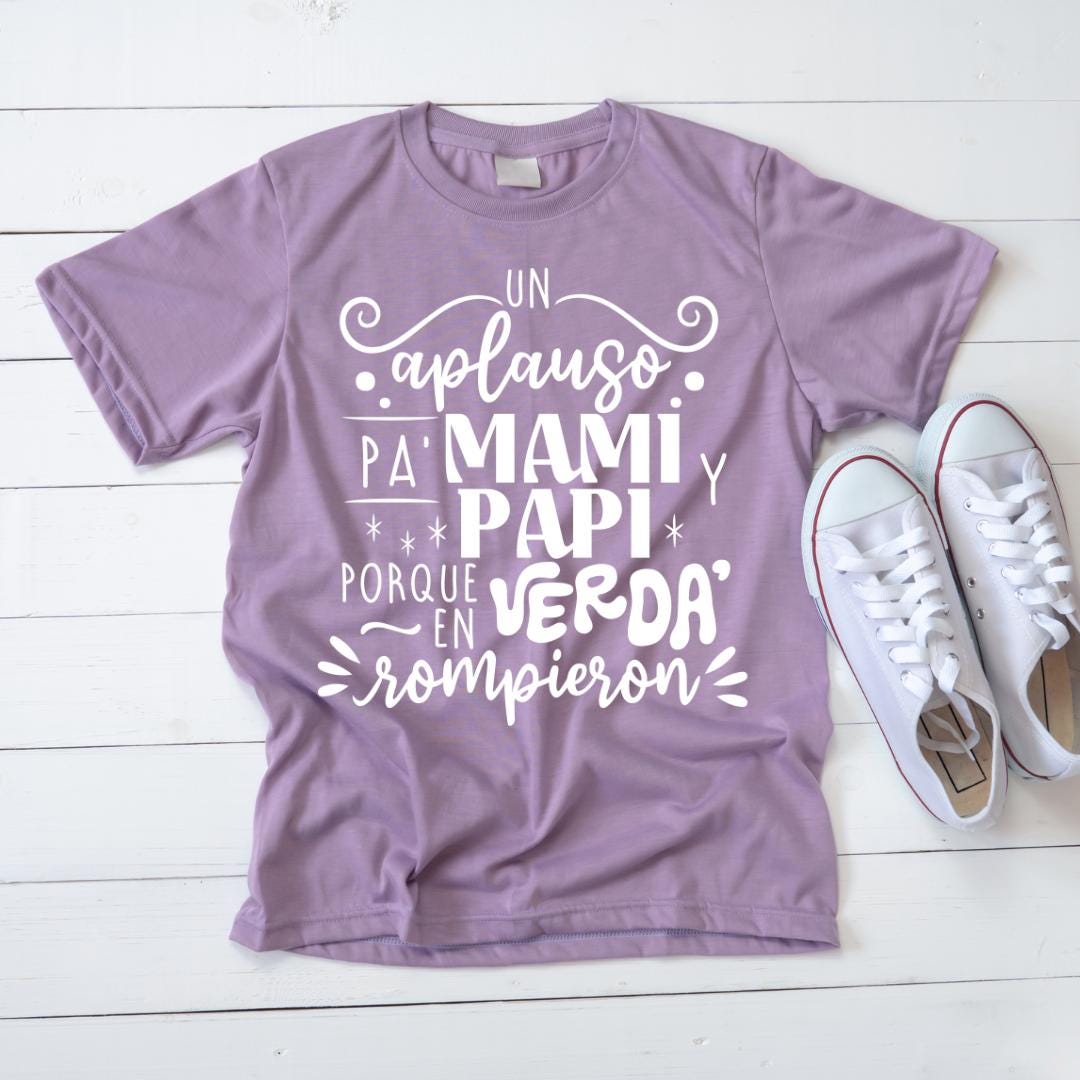 Un Aplauso Pa Mami Y Papi- Bad Bunny Dtmf Png - Etsy