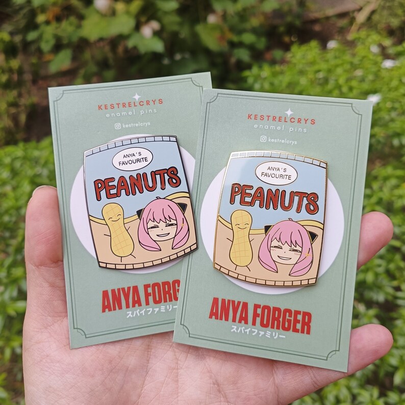 Anya Enamel Pins and Stickers - Etsy