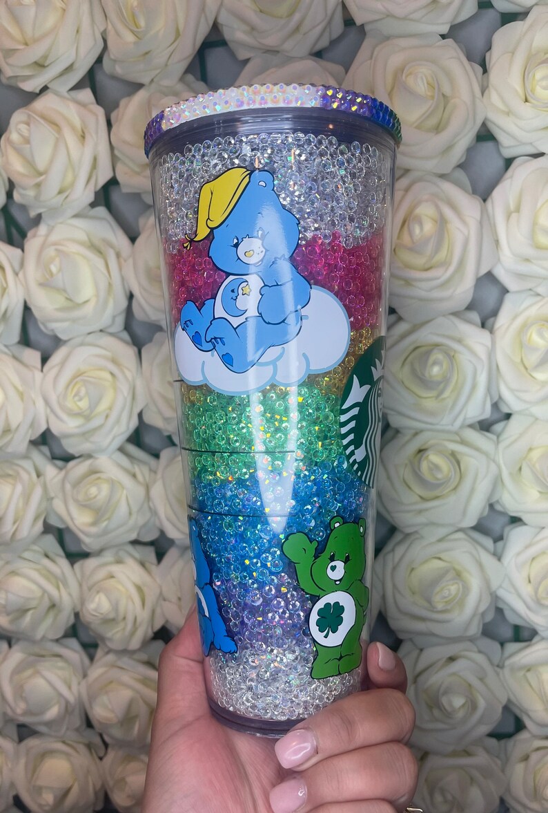 Care Bears Starbucks Tumbler - Etsy