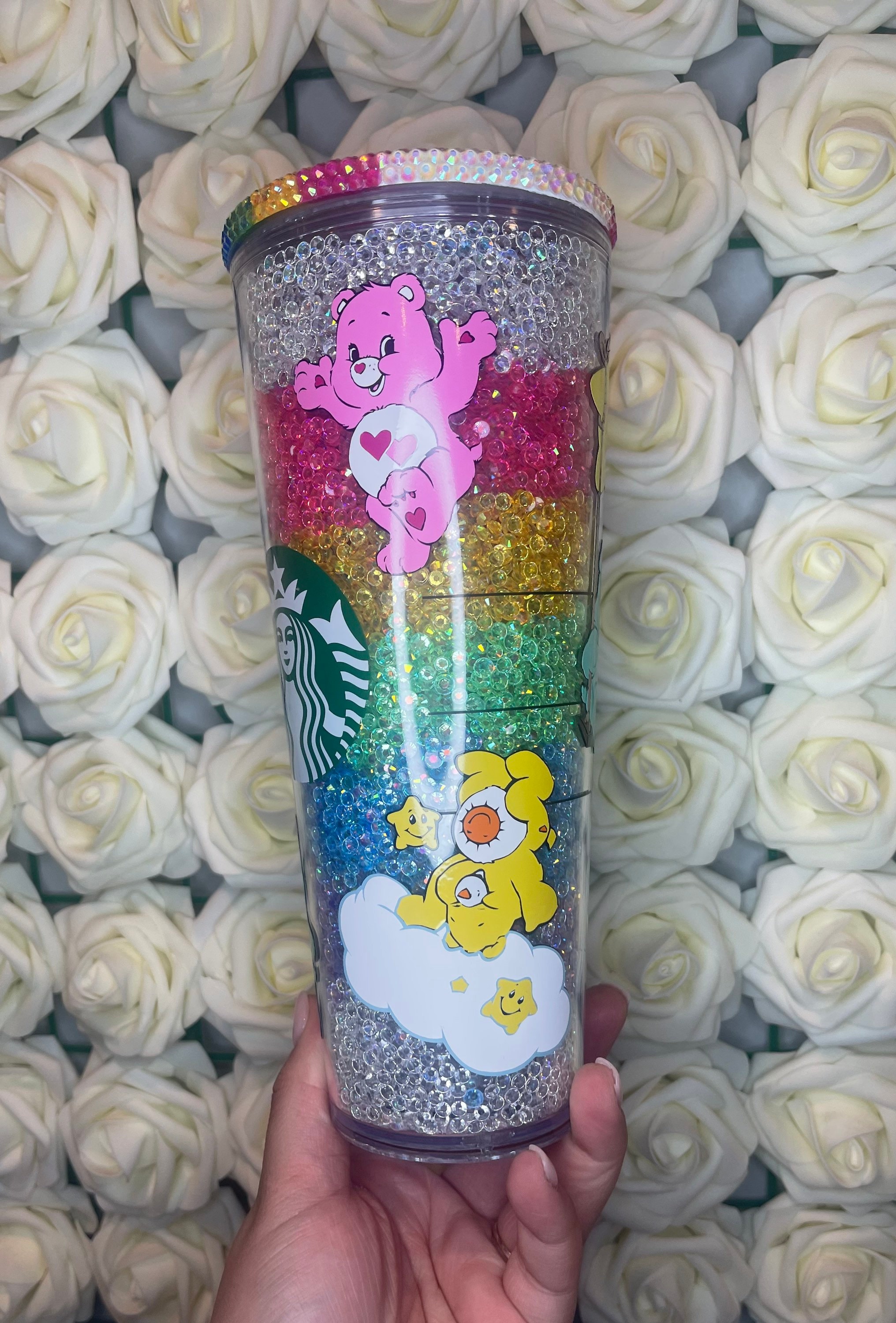 Care Bears Starbucks Tumbler - Etsy