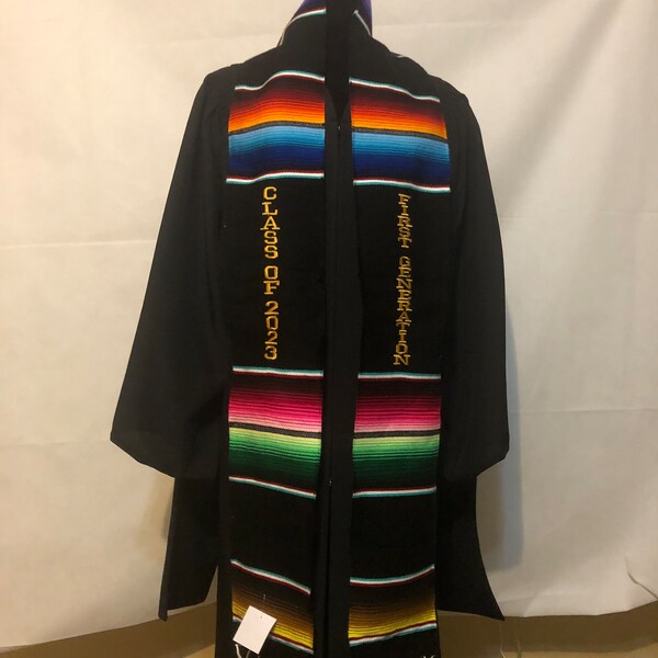 First Generation Graduation Stole - Etsy