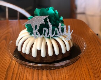 Custom Name Graduation Cake Topper - Etsy