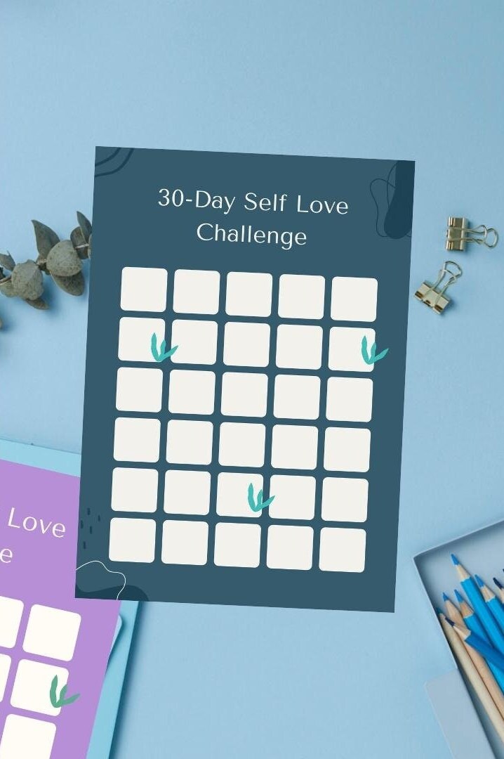 Printable Self Love Challenge 30 Days Self Love Challenge - Etsy