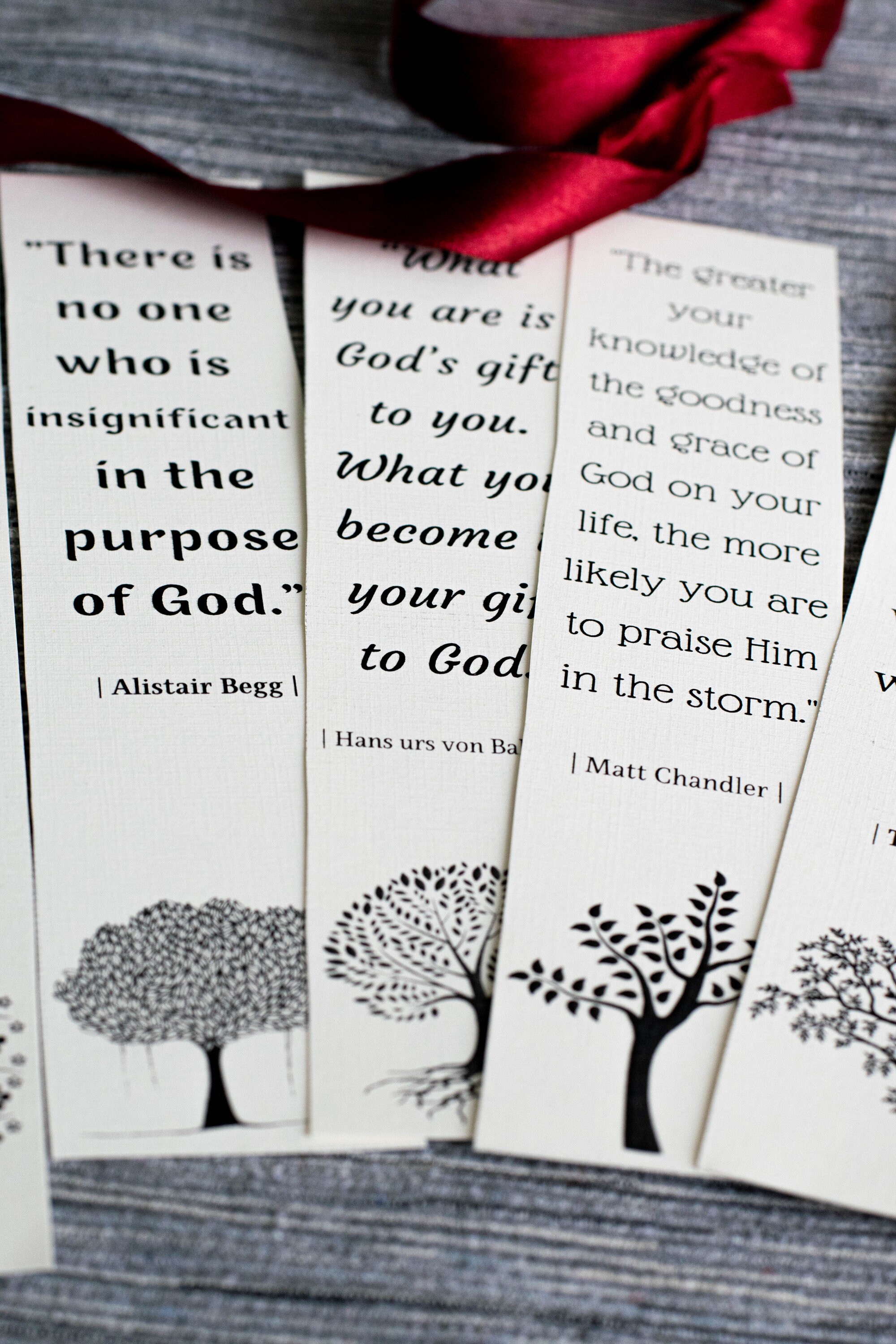 Christian Bookmarks Set of 6 Printable Quotes Bible Study Bookmark - Etsy