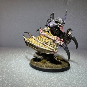 Painted Tyranid Flying Tyrant Leviathan Space Bug Overlord 3d Printed ...
