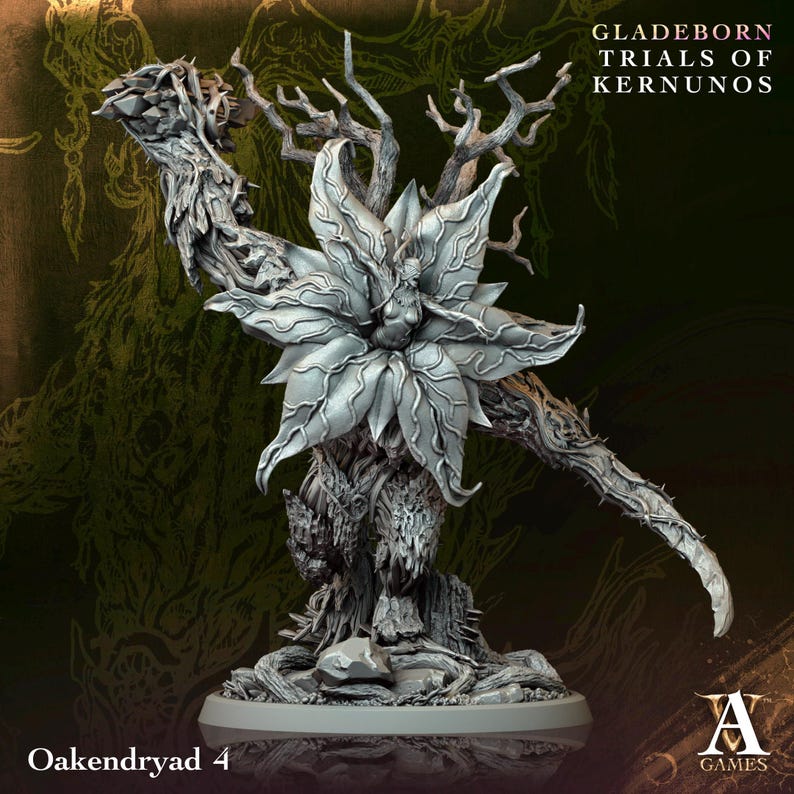 Oakendryads | Gladeborn - Trials of Kernunos | Archvillain Games 3d ...