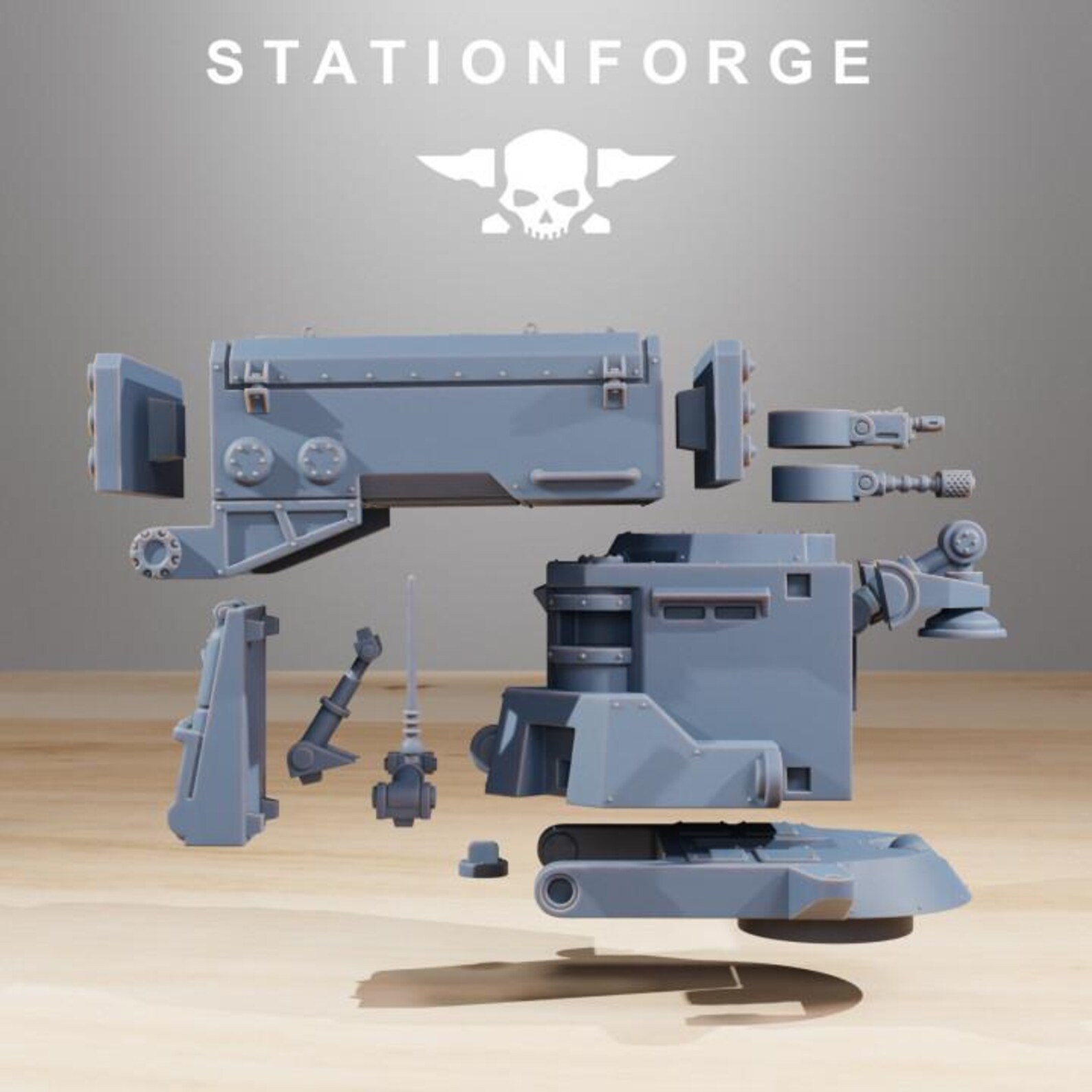 Socratis Bunker | Station Forge 3d Printed Miniature - Etsy