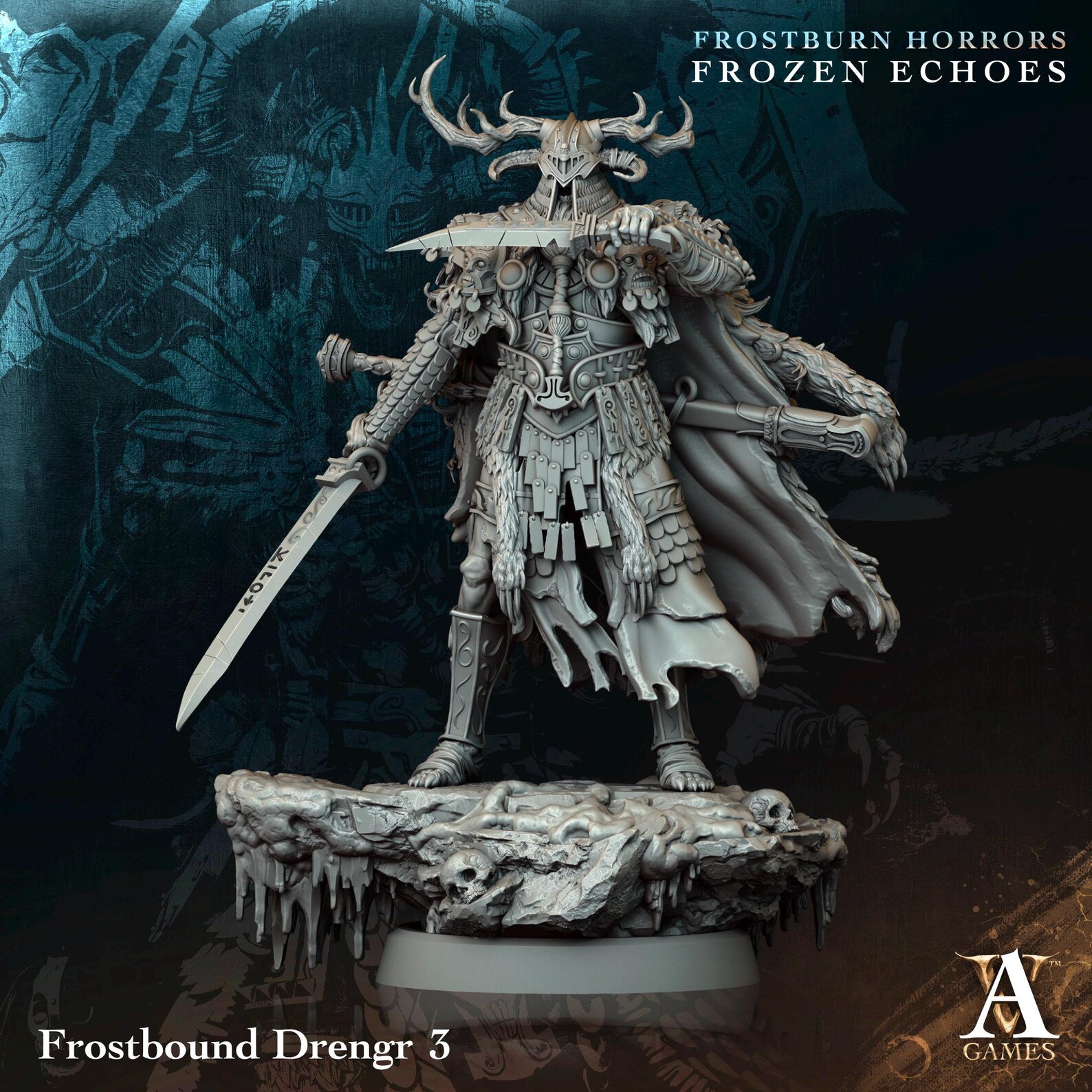 Frostbound Drengr | Frostburn Horrors | Frozen Echoes | Archvillain ...