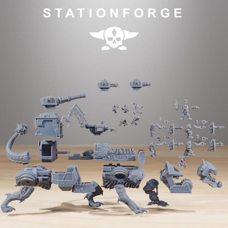 Orkaz Run Rolla | Station Forge 3d Printed Miniature - Etsy