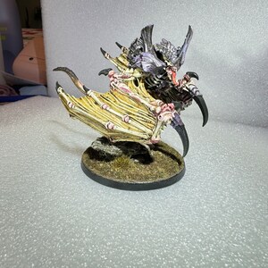 Painted Tyranid Flying Tyrant Leviathan Space Bug Overlord 3d Printed ...