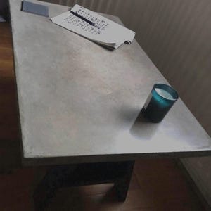 Polished Concrete Coffee Table - Etsy