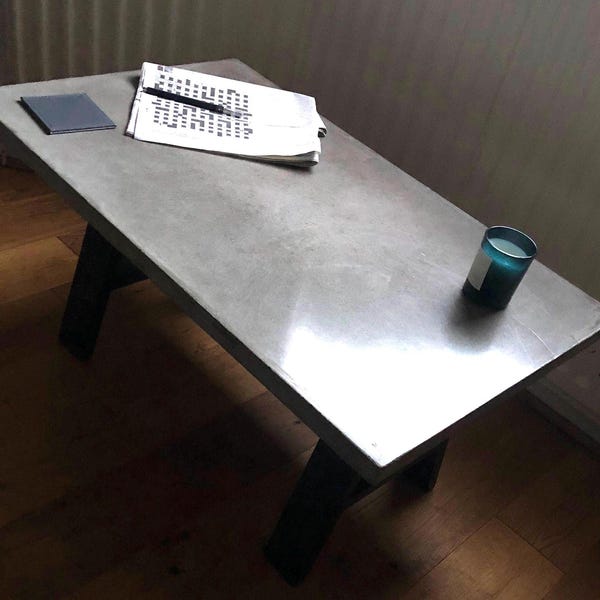 Concrete Coffee Table - Etsy