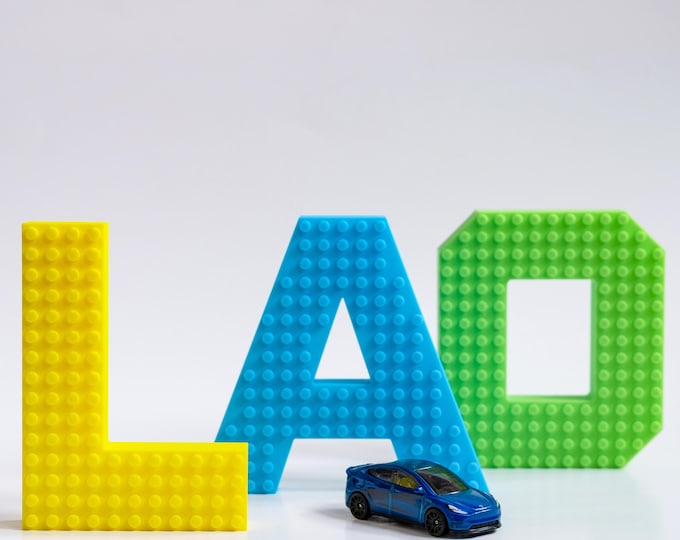 LARGE Brick Wall Letters, Custom Name Wall Letters, Personalized Brick ...