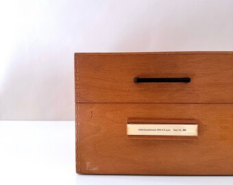 Office Index Box - Etsy