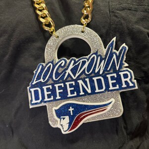 Custom Sports Team Turnover Chain | Custom Big Pendant Sports Chain - Etsy