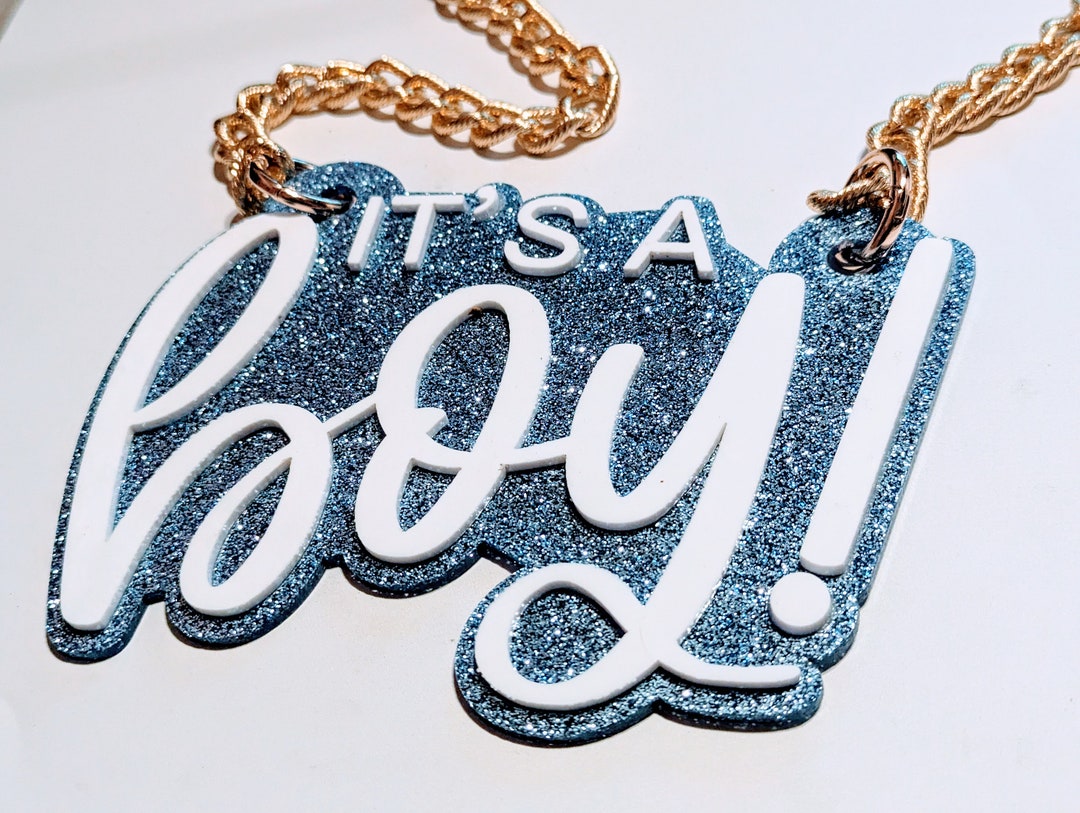 Baby Shower Hype Chain Baby Announcement Photo Prop Adoption Shower ...