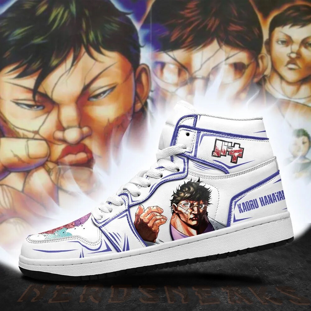 Kaoru Hanayama Sneakers Baki Custom Anime Shoes - Etsy Australia