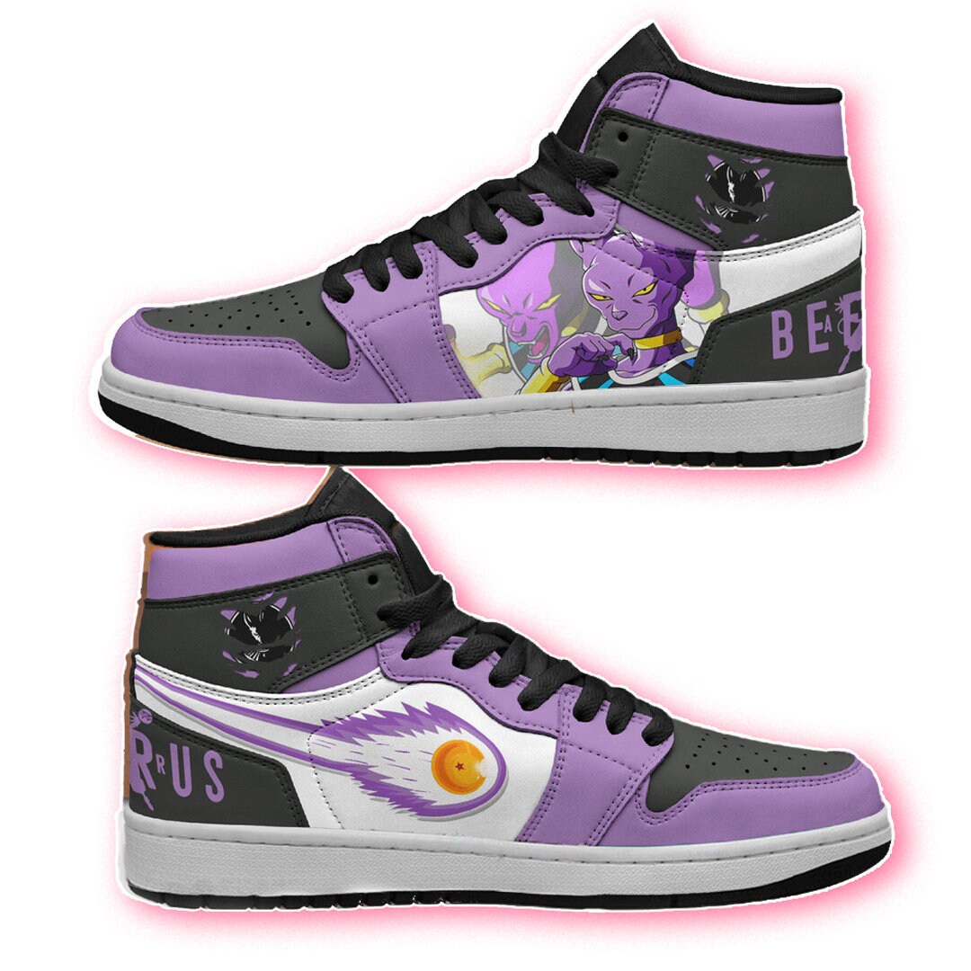 Beerus Sneakers Limited Edition Anime Shoes - Etsy