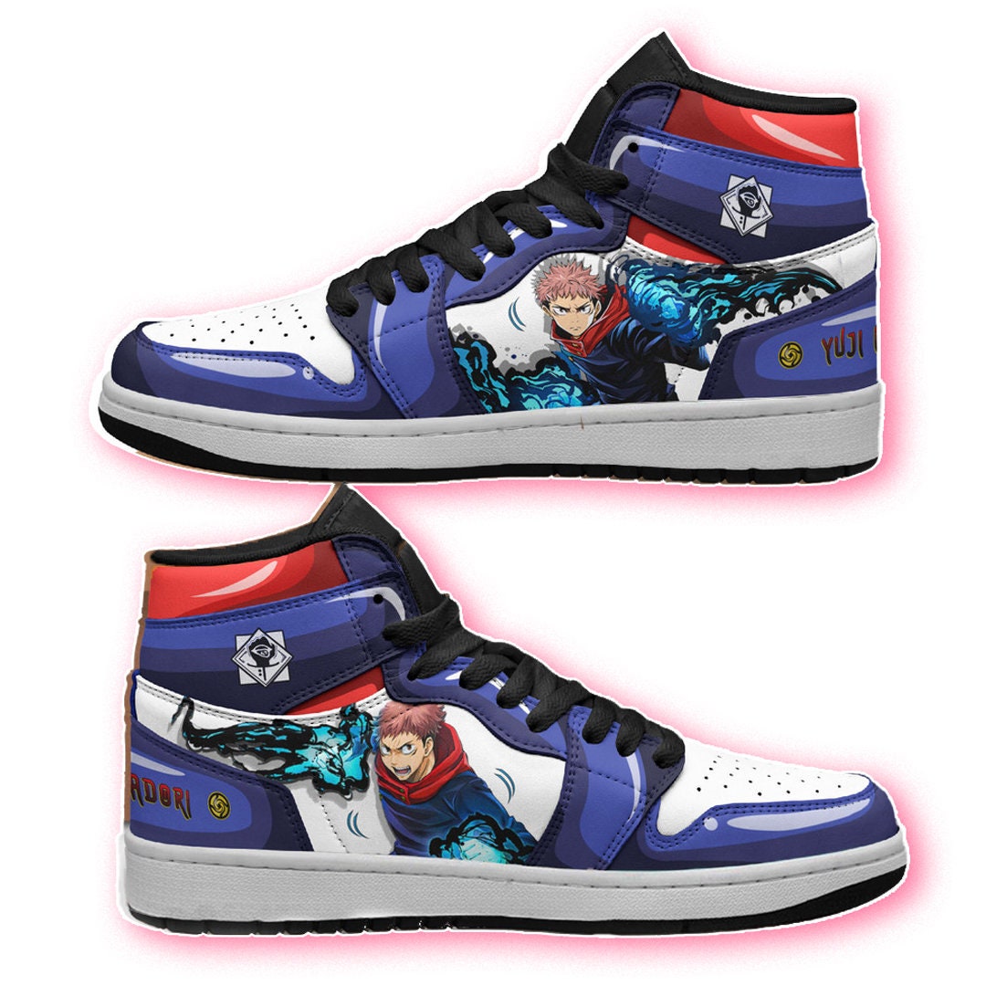 Yuji Itadori Sneakers Limited Edition Jjks Anime Shoes New - Etsy