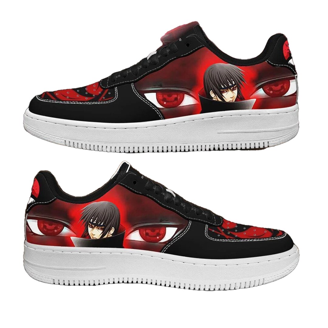 Itachi Sharingan Air Sneakers Custom Anime Shoes - Etsy
