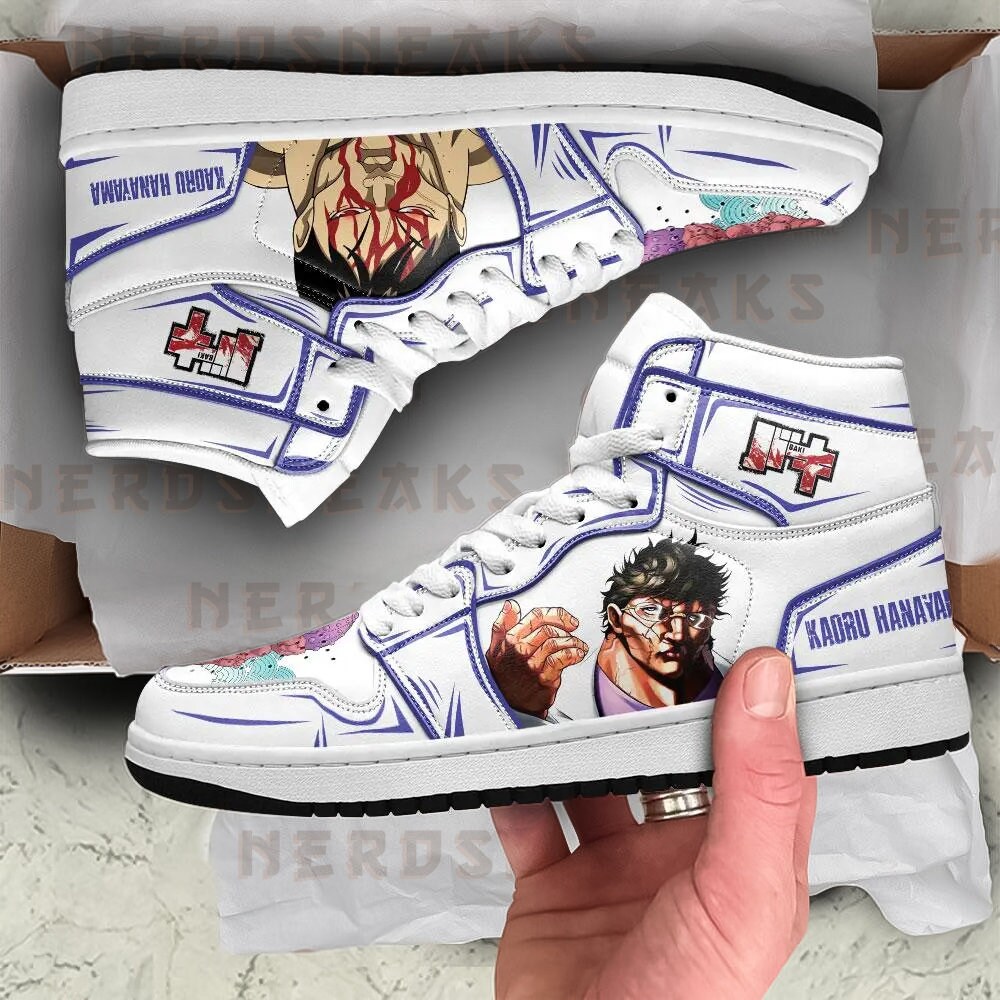 Kaoru Hanayama Sneakers Baki Custom Anime Shoes - Etsy Australia