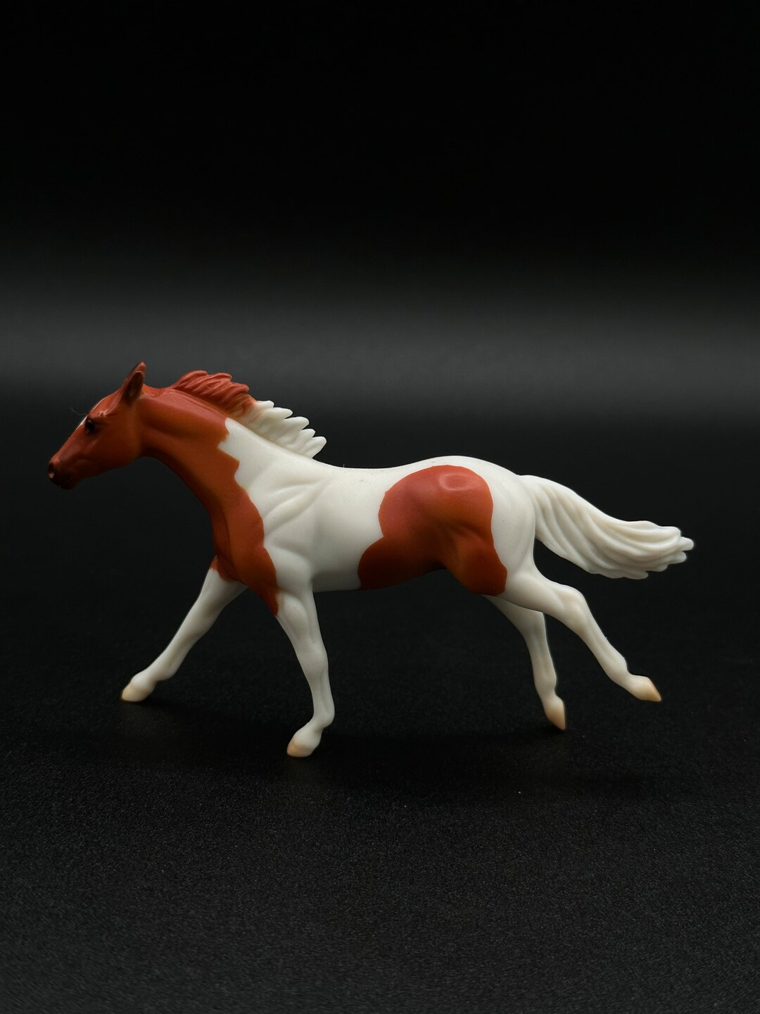 Breyer Stablemate #6058 Deluxe Collection Chestnut Pinto Thoroughbred ...