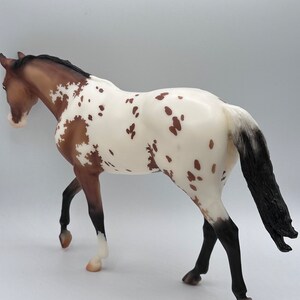 Breyer Breyerfest Horse #711478 Pech Merle Buckskin Appaloosa Version ...
