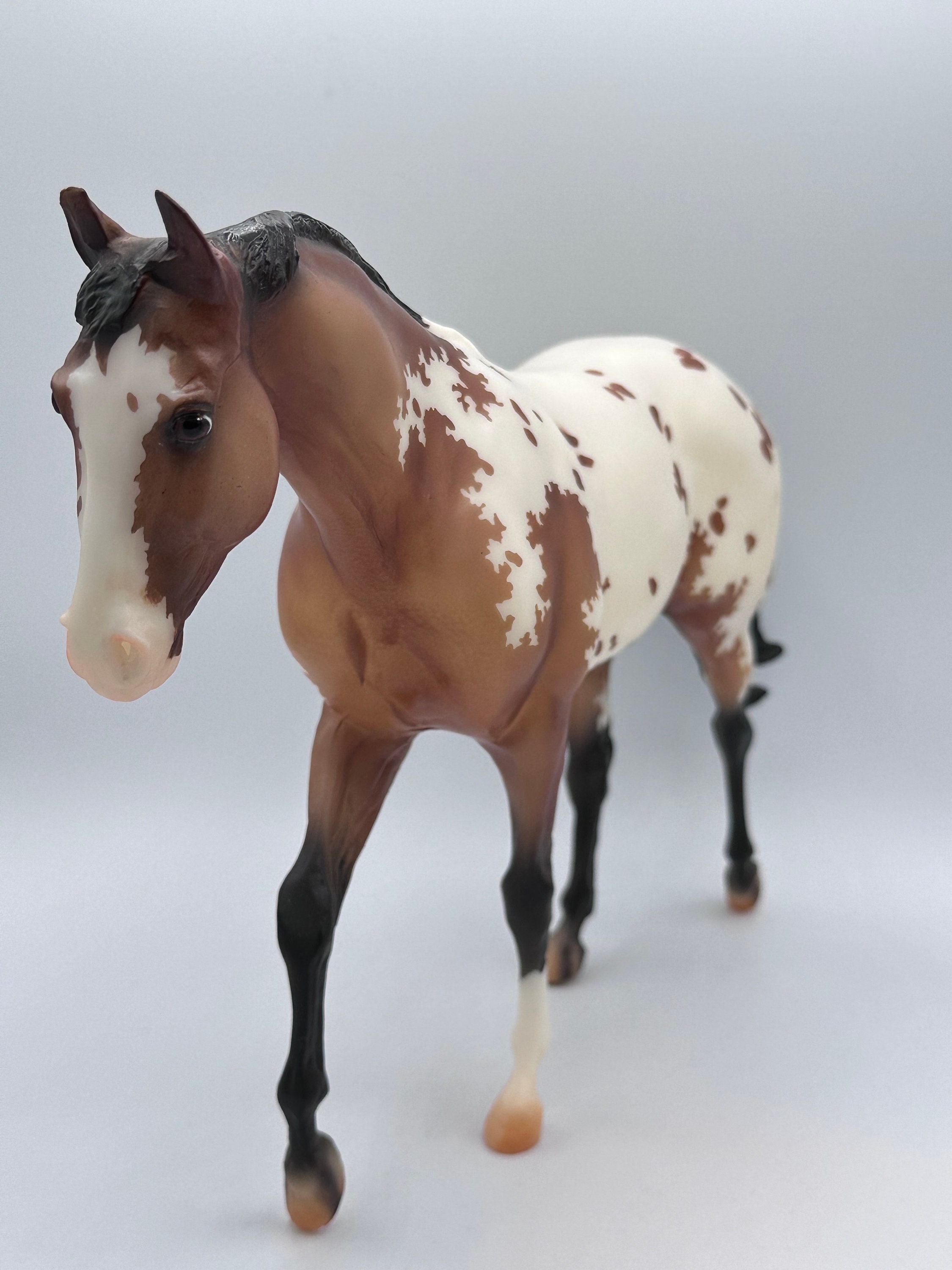 Breyer Breyerfest Horse #711478 Pech Merle Buckskin Appaloosa Version ...