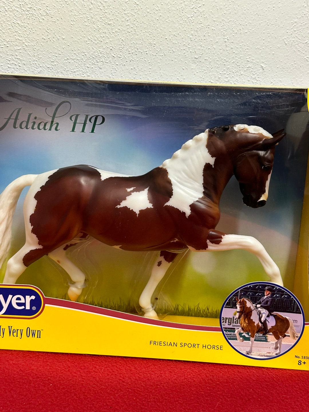 Breyer 1830 Adiah HP Friesian Pinto Totilas Dressage Sport - Etsy