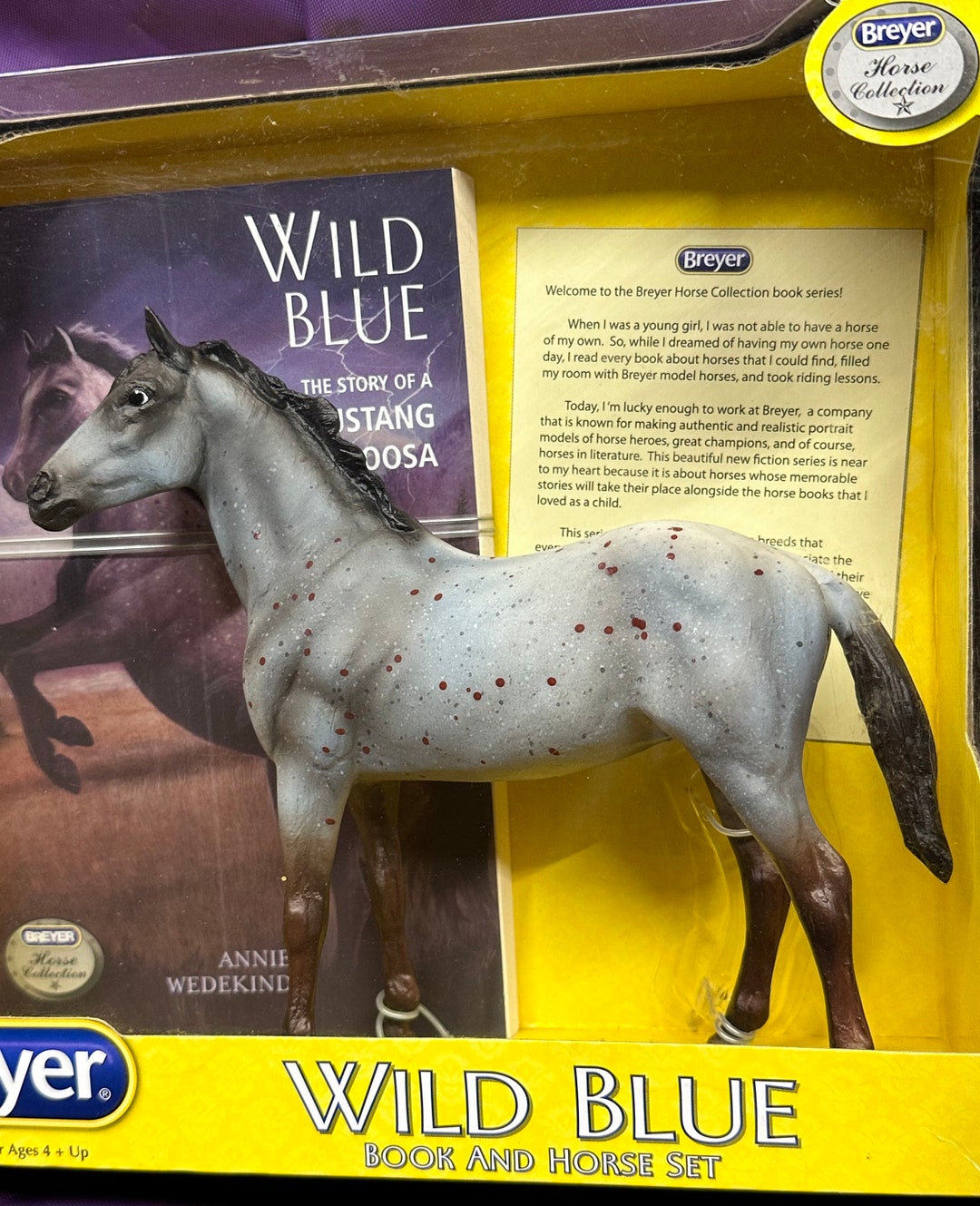 Breyer Horse Collection Book Series #6136 Wild Blue - Etsy