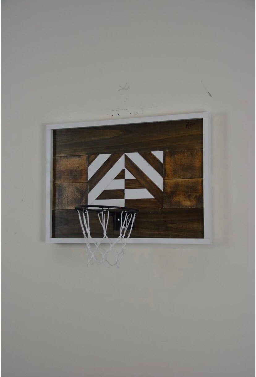 Handcrafted Mini Basketball Hoop - Etsy