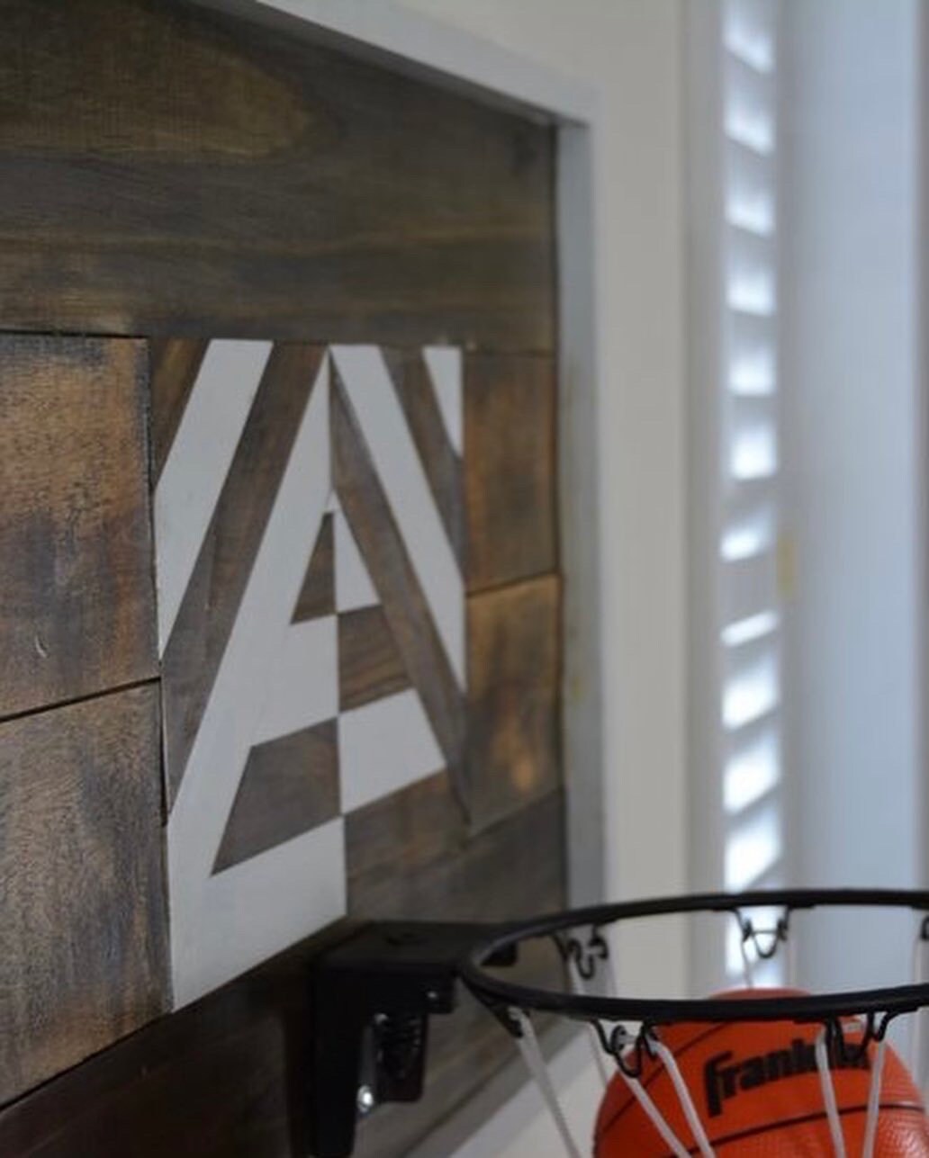 Handcrafted Mini Basketball Hoop - Etsy