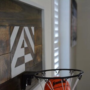 Handcrafted Mini Basketball Hoop - Etsy
