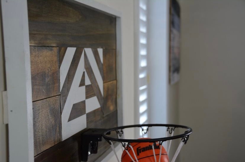 Handcrafted Mini Basketball Hoop - Etsy