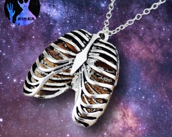 Brass Chest Chain - Etsy