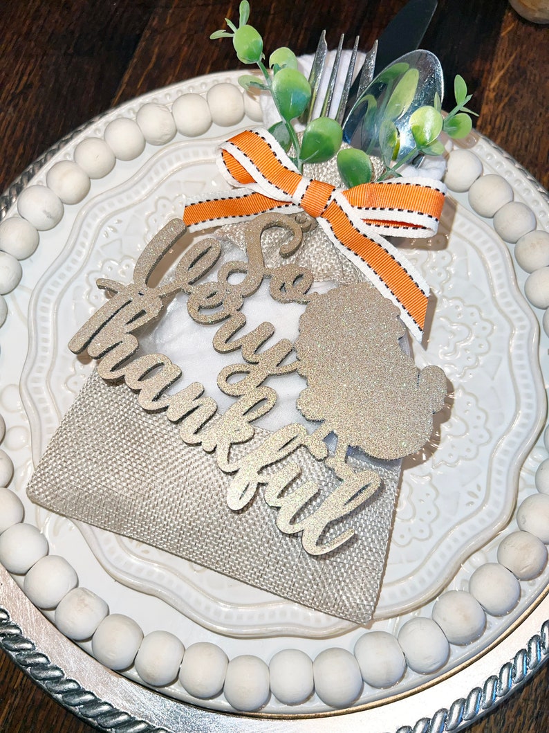 Plate Words SVG, Table Setting Words SVG, Thanksgiving Plate SVG, Place ...