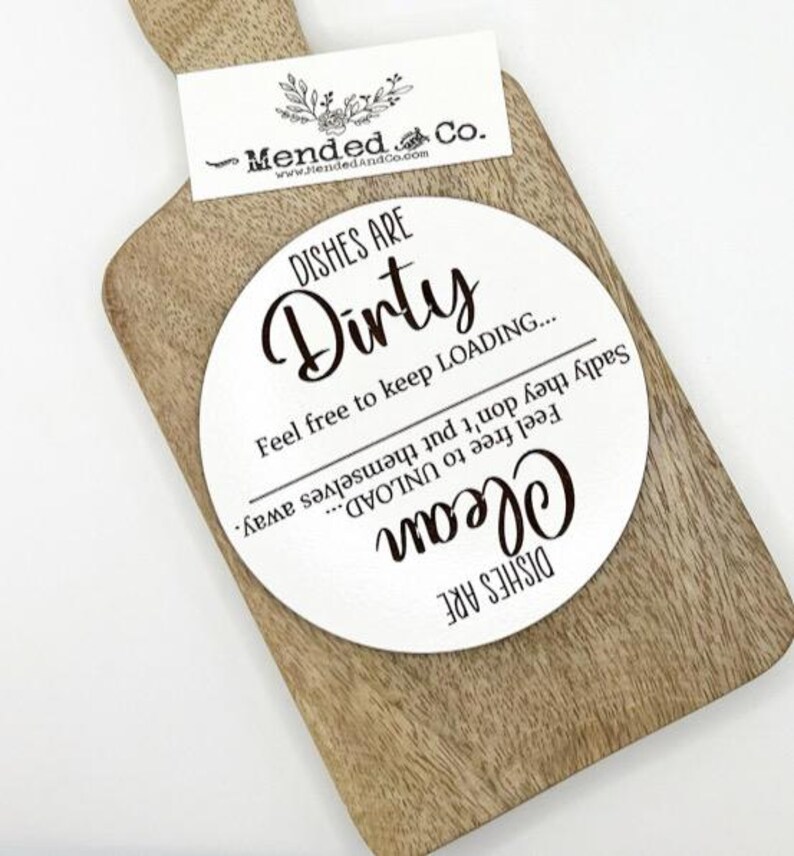 Dirty/clean Dishes Magnet SVG File (digital Download) - Etsy Australia