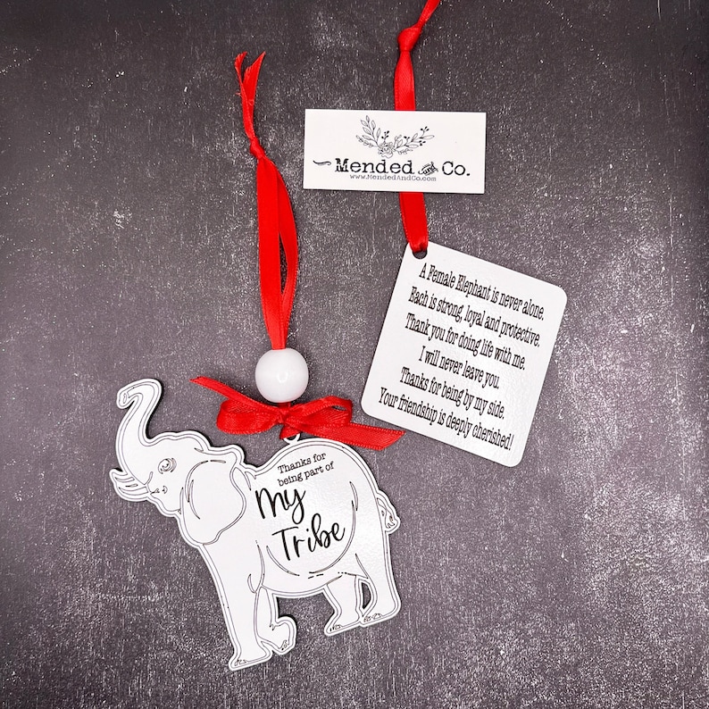 Girl Tribe Ornament SVG - DIGITAL FILE - Thanks for Being Part of My ...