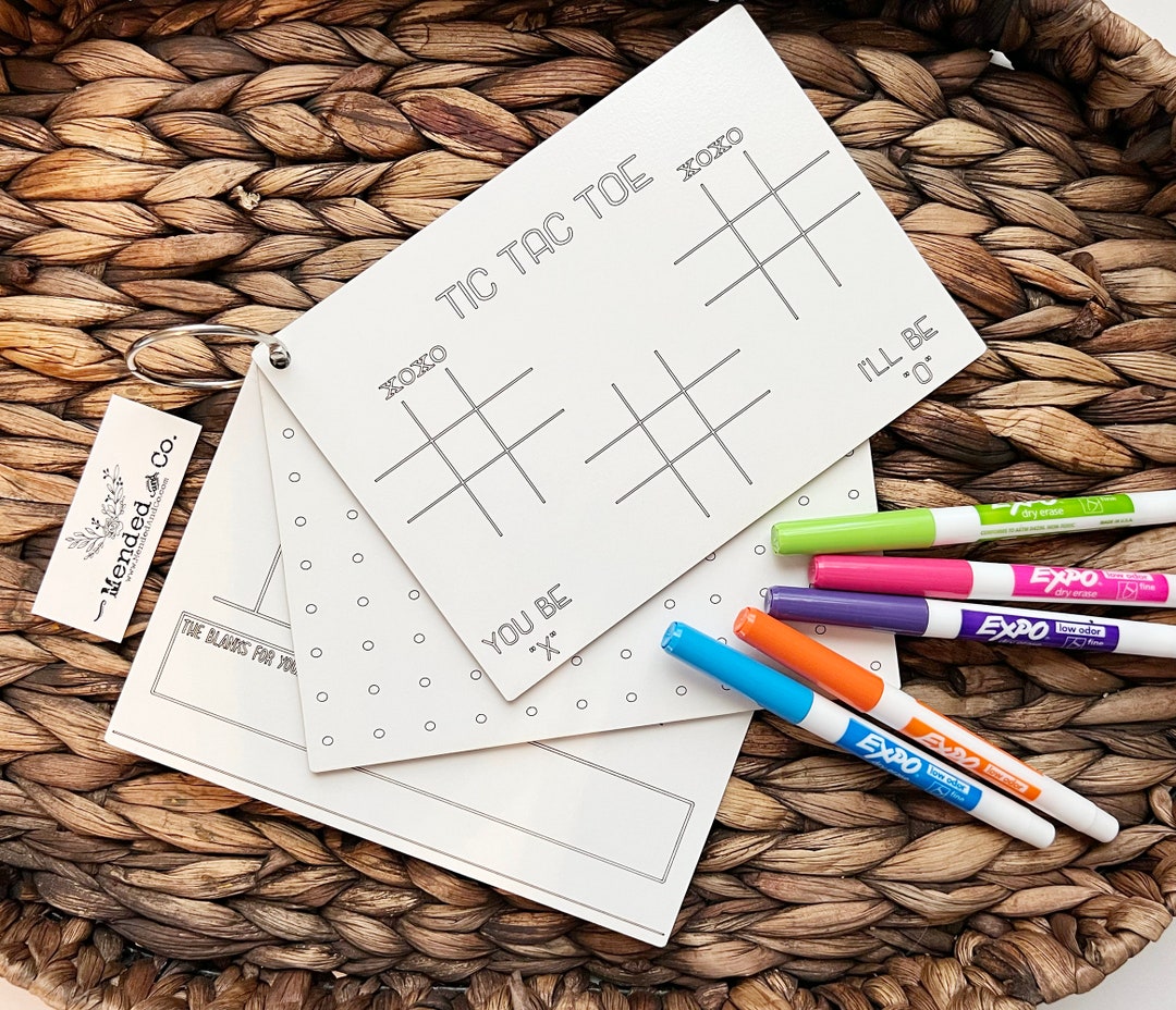 Classroom Games SVG | Travel Games | Hangman, Tic Tac Toe & Dots Game ...