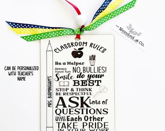 Classroom Expectations Sign - Etsy