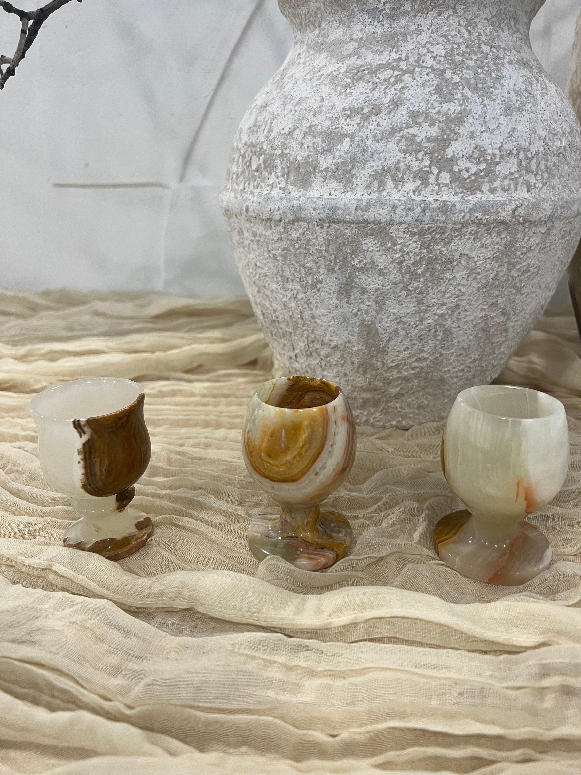 Shot Goblet, Natural Onyx Shot Goblets, Shot Glass From Onyx Marble - Etsy