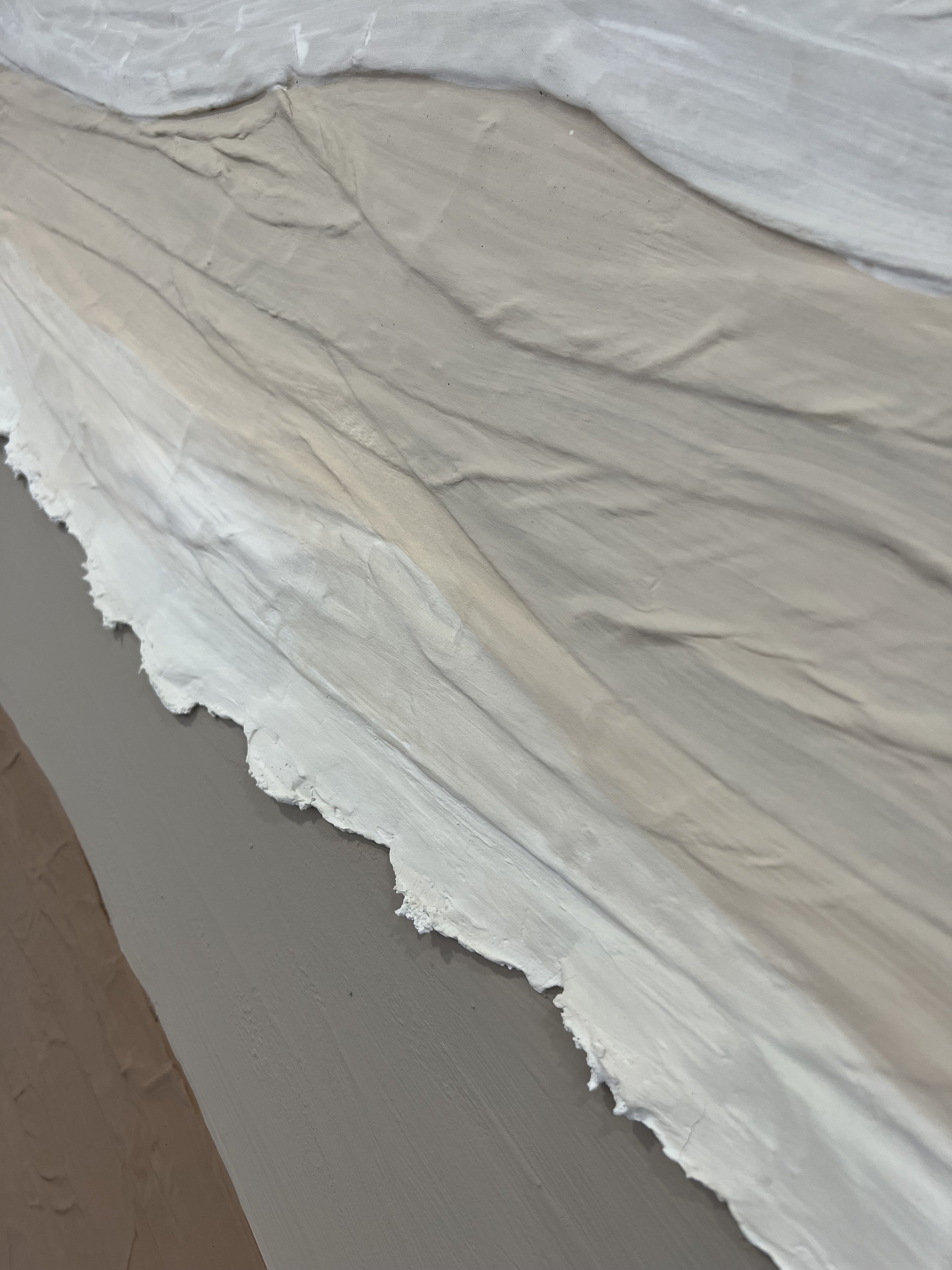 Cove. Sculpture With Flowing Structural Forms, 3D Wall Artwork ...