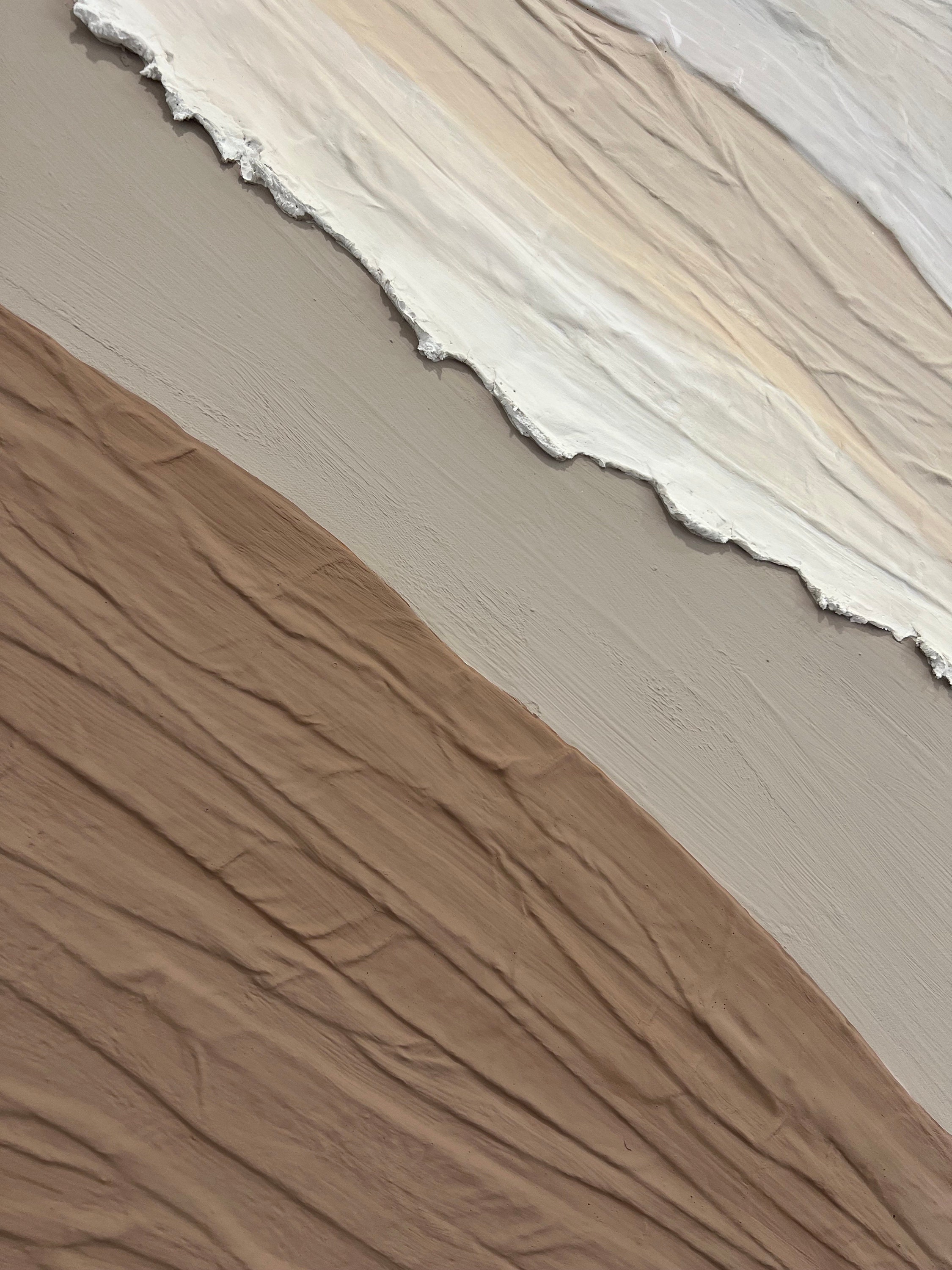 Cove. Sculpture With Flowing Structural Forms, 3D Wall Artwork ...