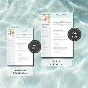 Yachting CV Template | Yacht Crew CV | Superyacht CV Canva Template ...