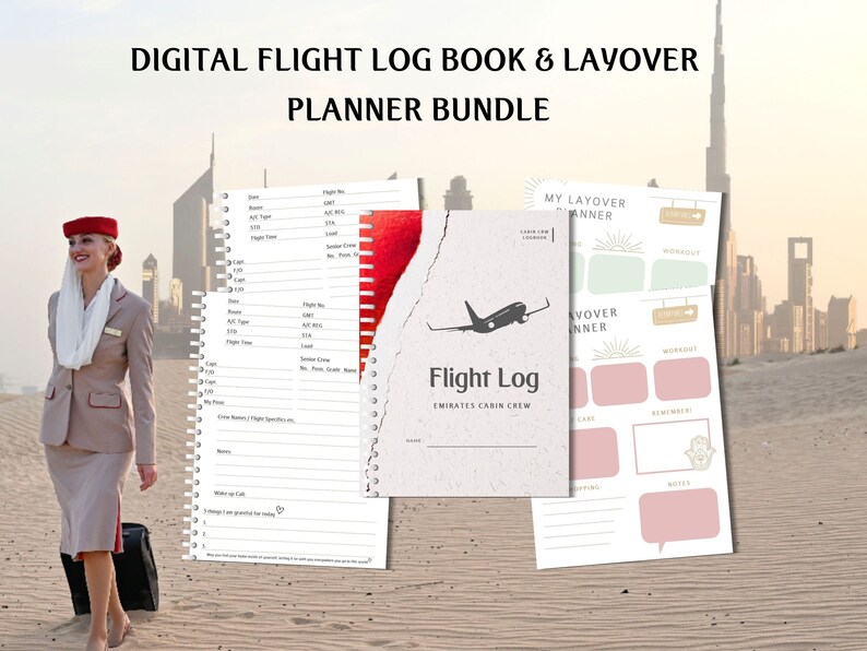 Digital Flight Attendant Log Book - Layover Planner | Emirates Cabin ...