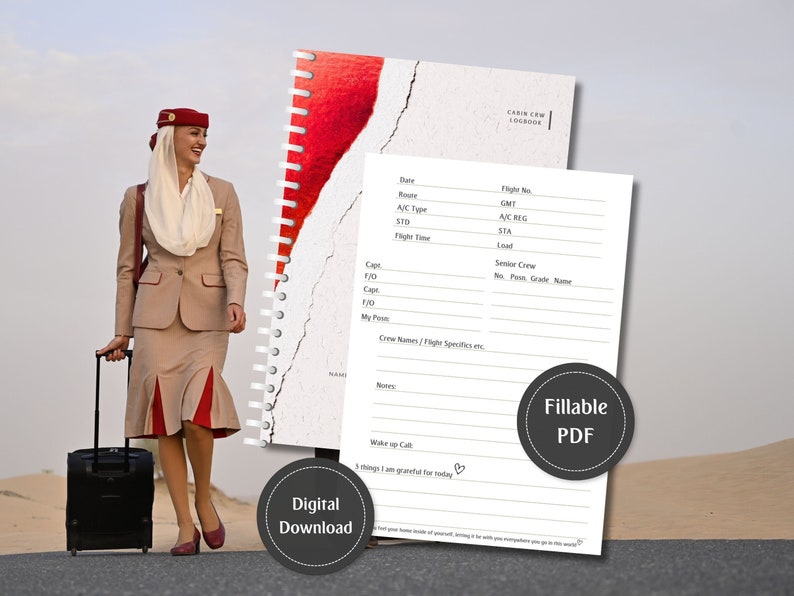Digital Flight Attendant Log Book - Layover Planner | Emirates Cabin ...