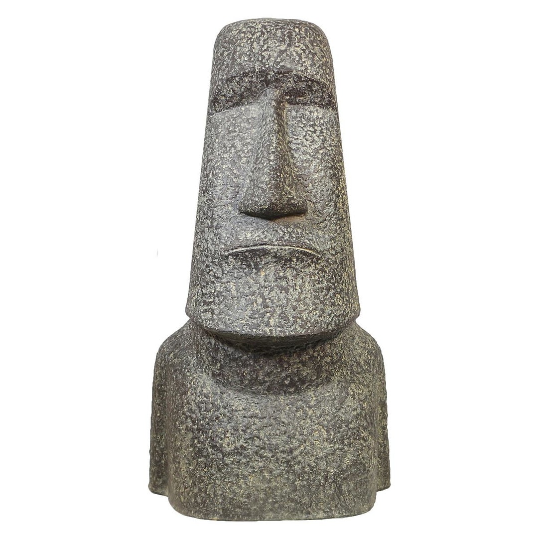 XXL Stone Figure Easter Island Moai Sculpture Lava Sand Bali Tiki ...
