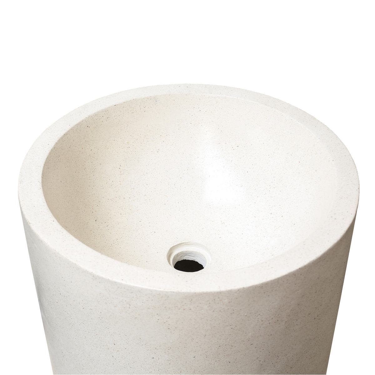 Terrazzo Pedestal Wash Basin Column Wash Basin Hand Wash Basin - Etsy